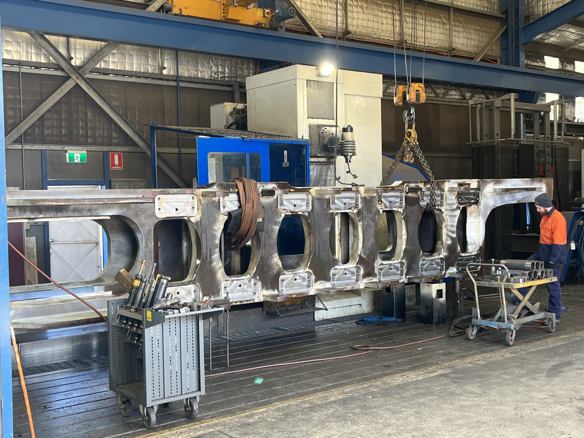 Ultra-class Excavator Track Refurbishment | Morgan Engineering